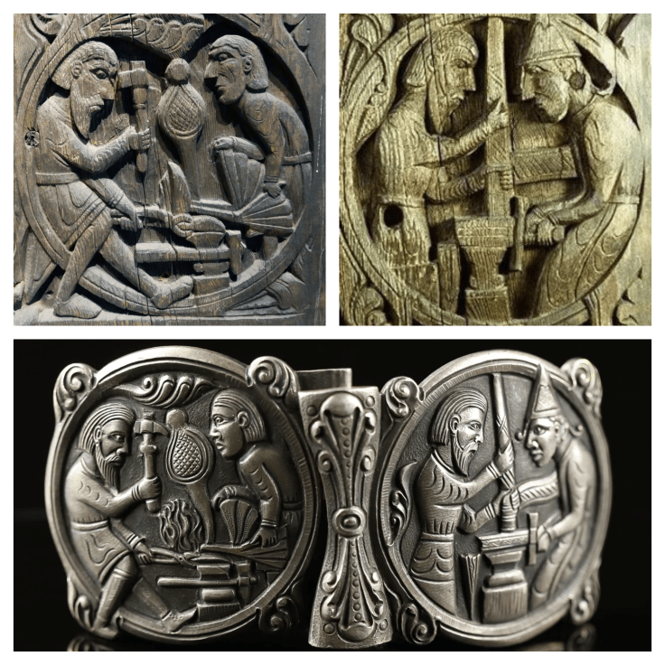 Henrik Møller (1858-1937) – Old Norse creatures captured in silver ...